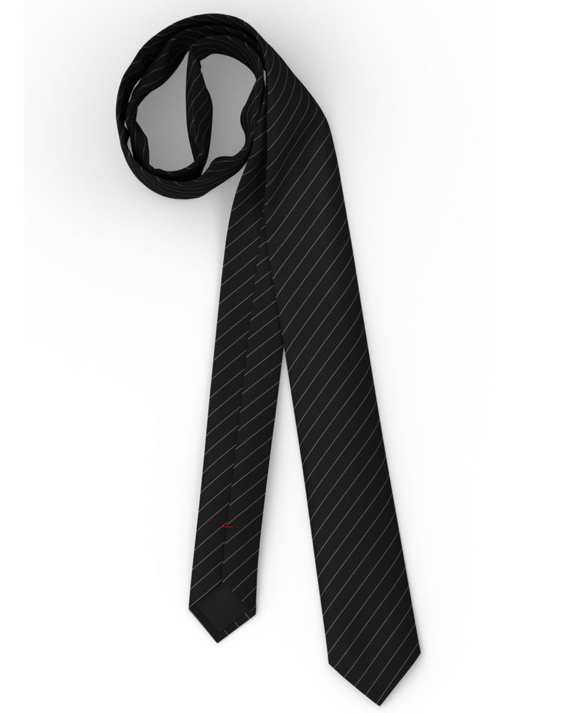 Click here for Hugo Boss Mens Solid Pattern Slim Tie - Black prices