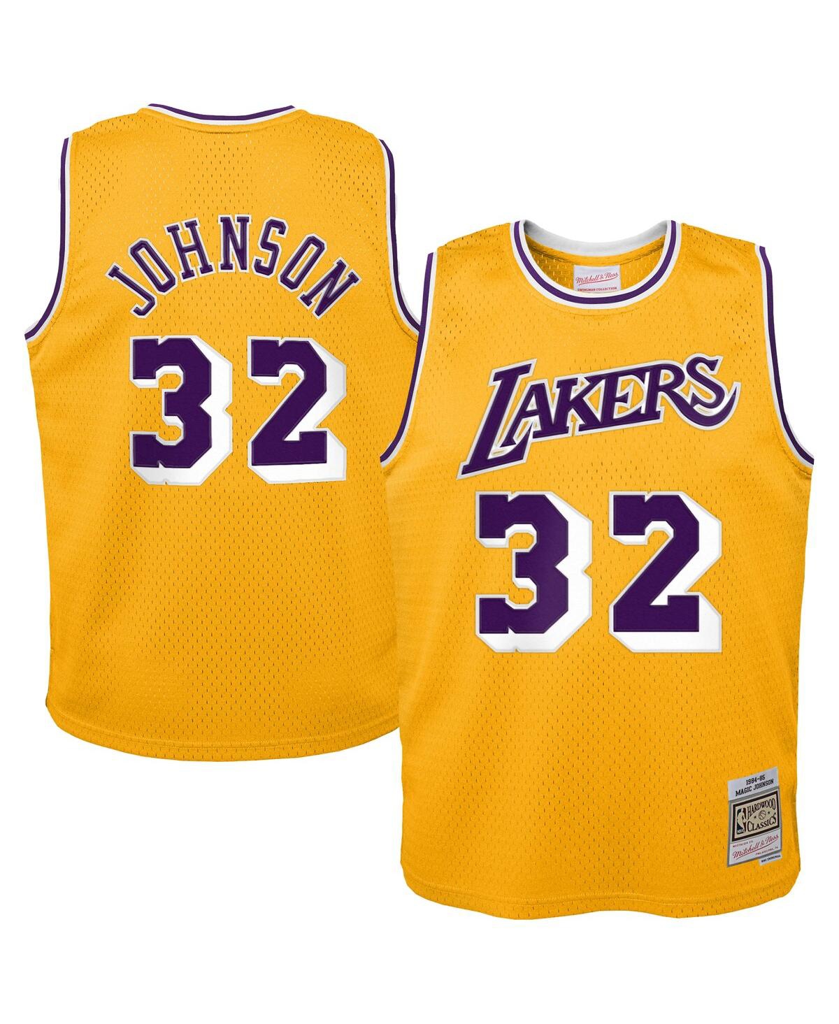 Click here for Mitchell & Ness Toddler Magic Johnson Gold Los Ang... prices