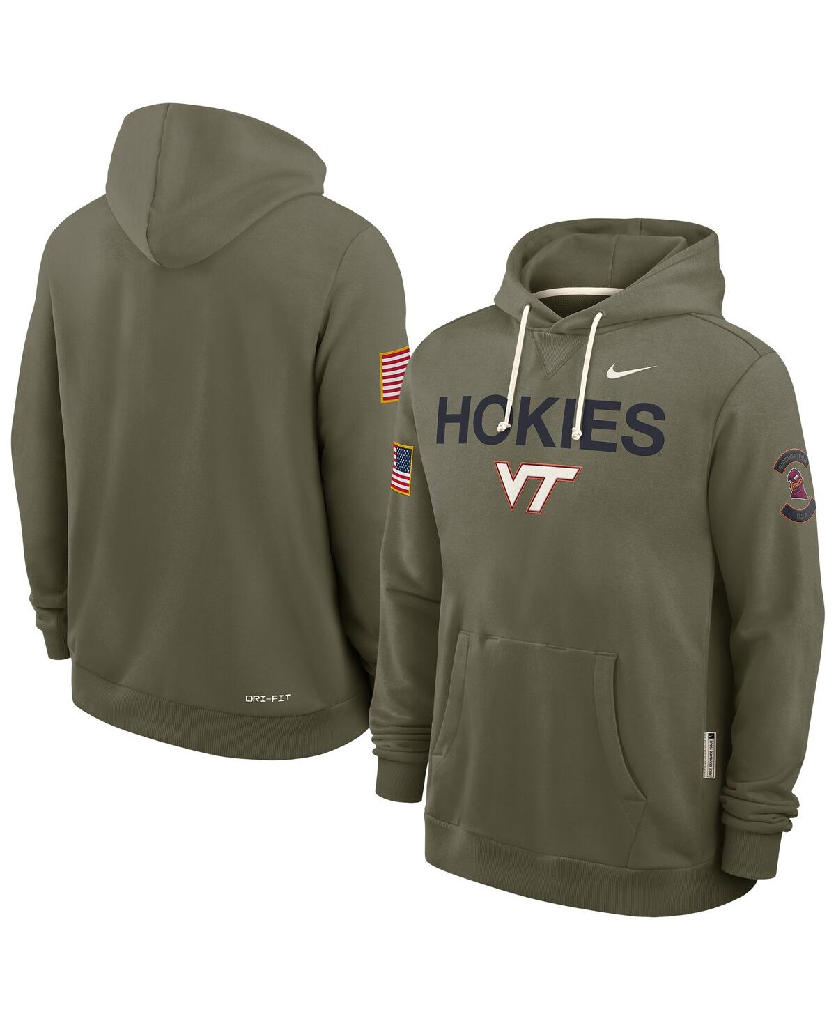 Click here for Nike Mens Olive Virginia Tech Hokies 2025 Military... prices