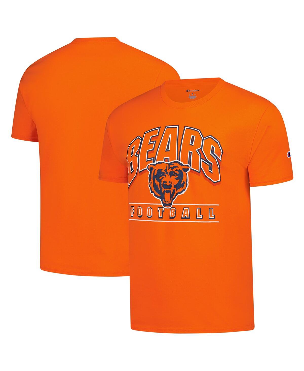 Click here for Champion Mens Orange Chicago Bears Football T-Shir... prices