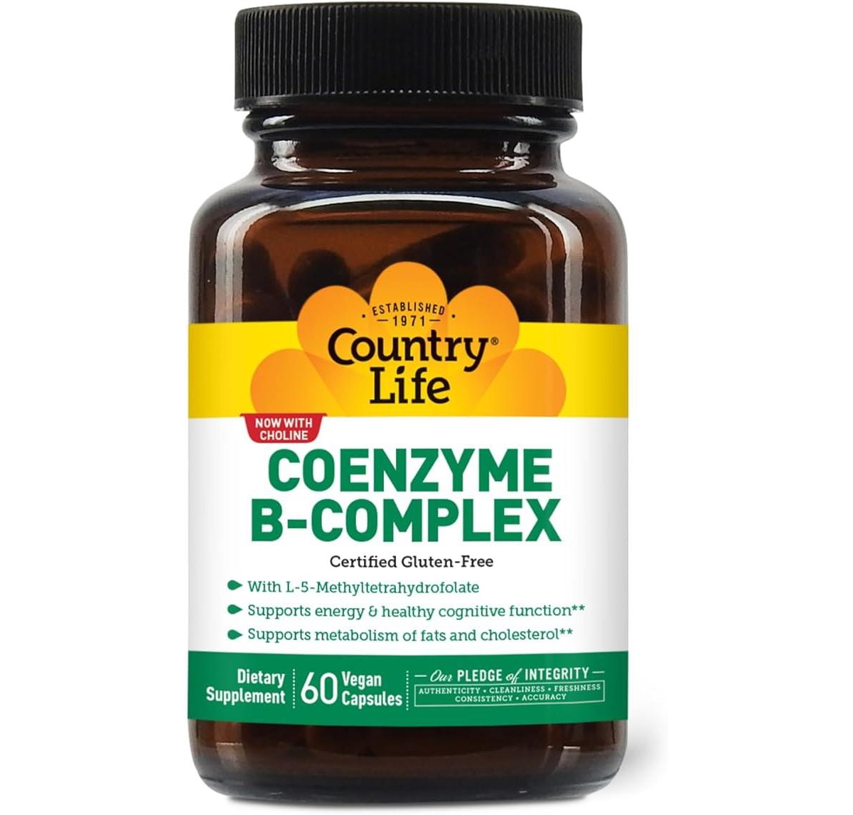 Click here for Country Life Coenzyme B Complex  Advanced 60 Vcaps prices
