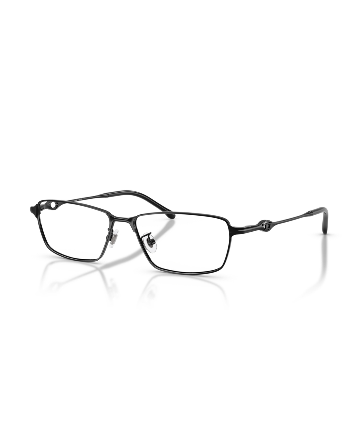 Click here for Diesel Mens Square Eyeglasses  DL5008D - Shiny Bla... prices