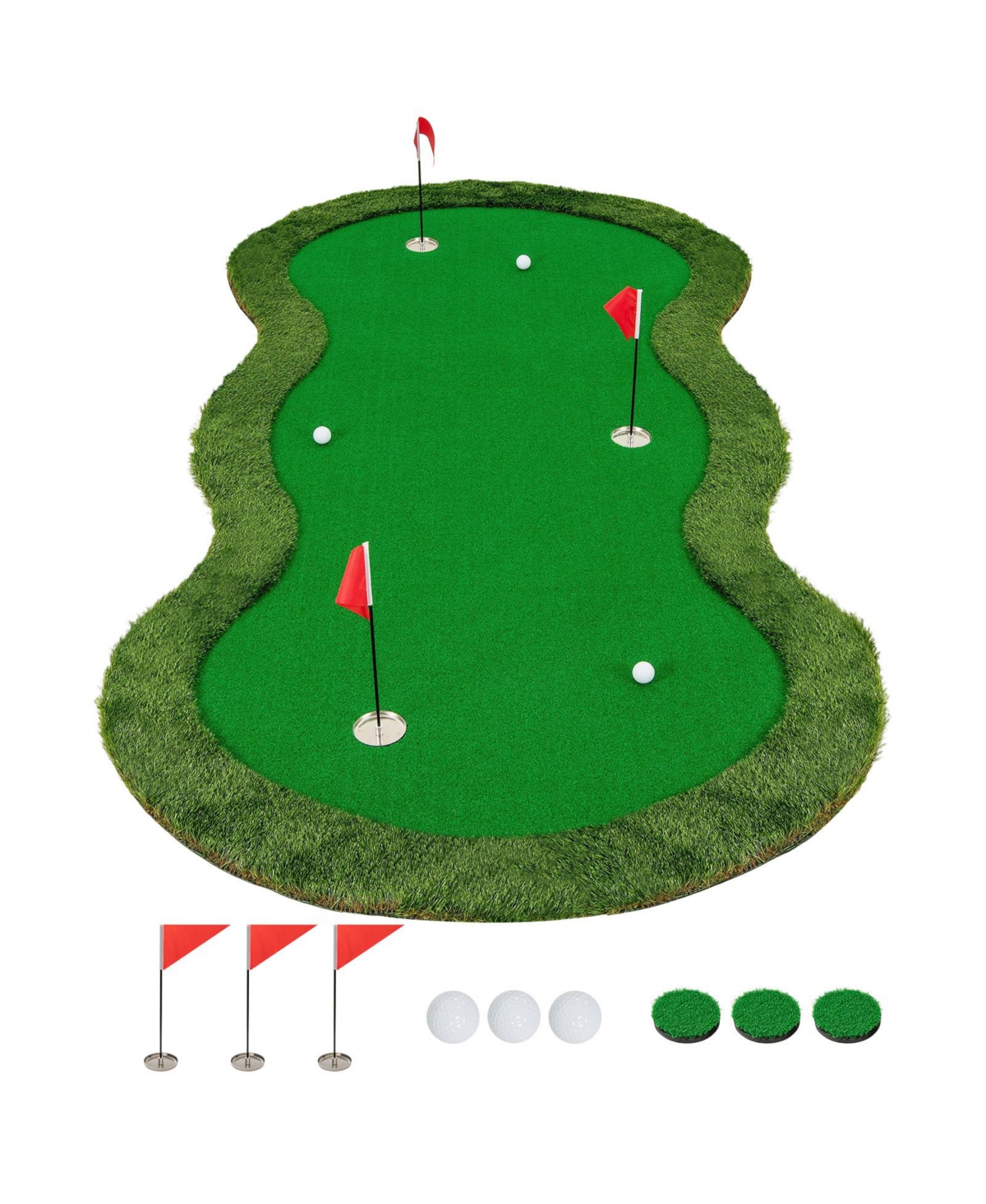 Click here for Skonyon 5 x 10 Feet Golf Practice Putting Green Ma... prices