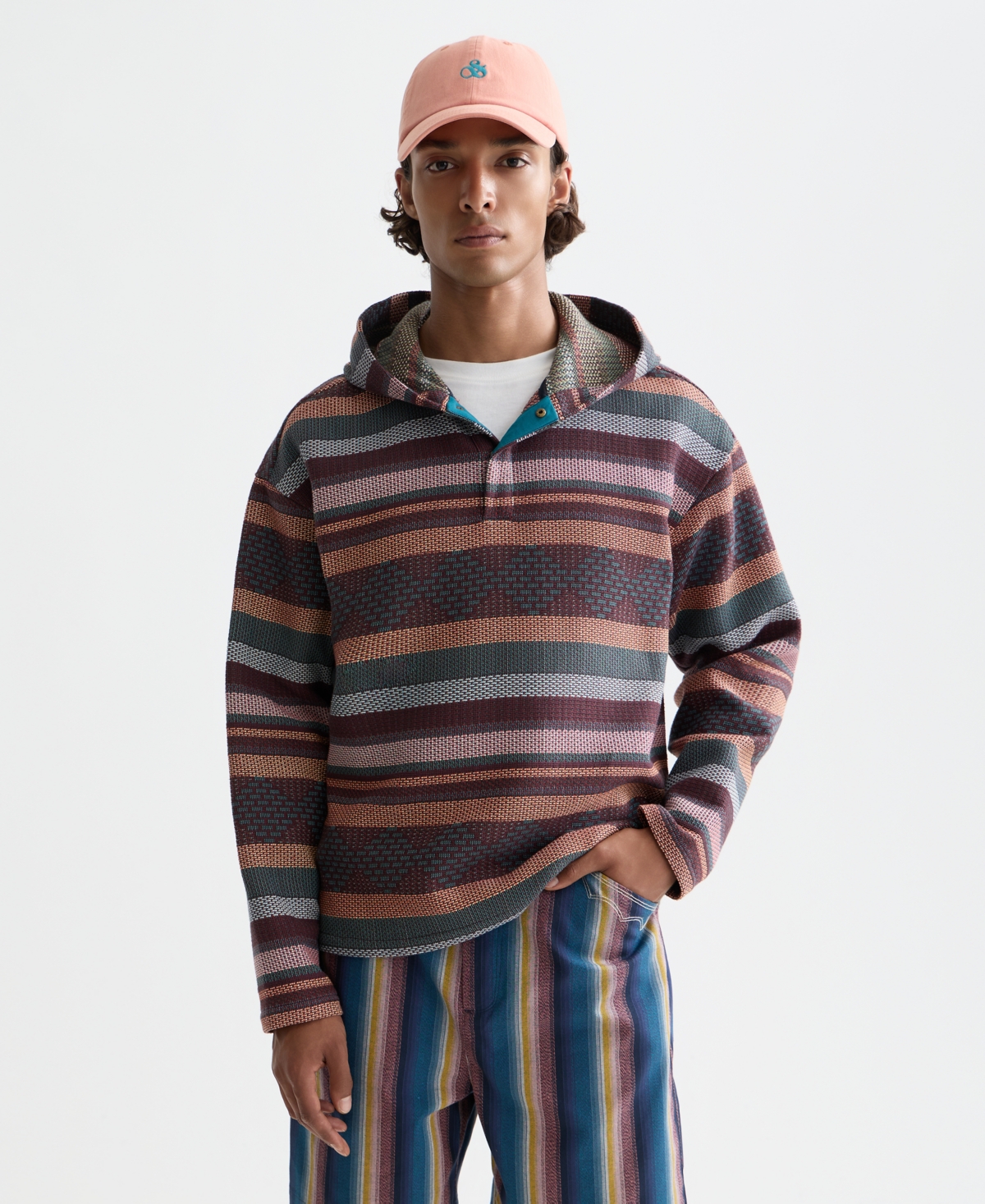 Click here for Scotch & Soda Mens Jacquard Relaxed Fit Sweatshirt... prices