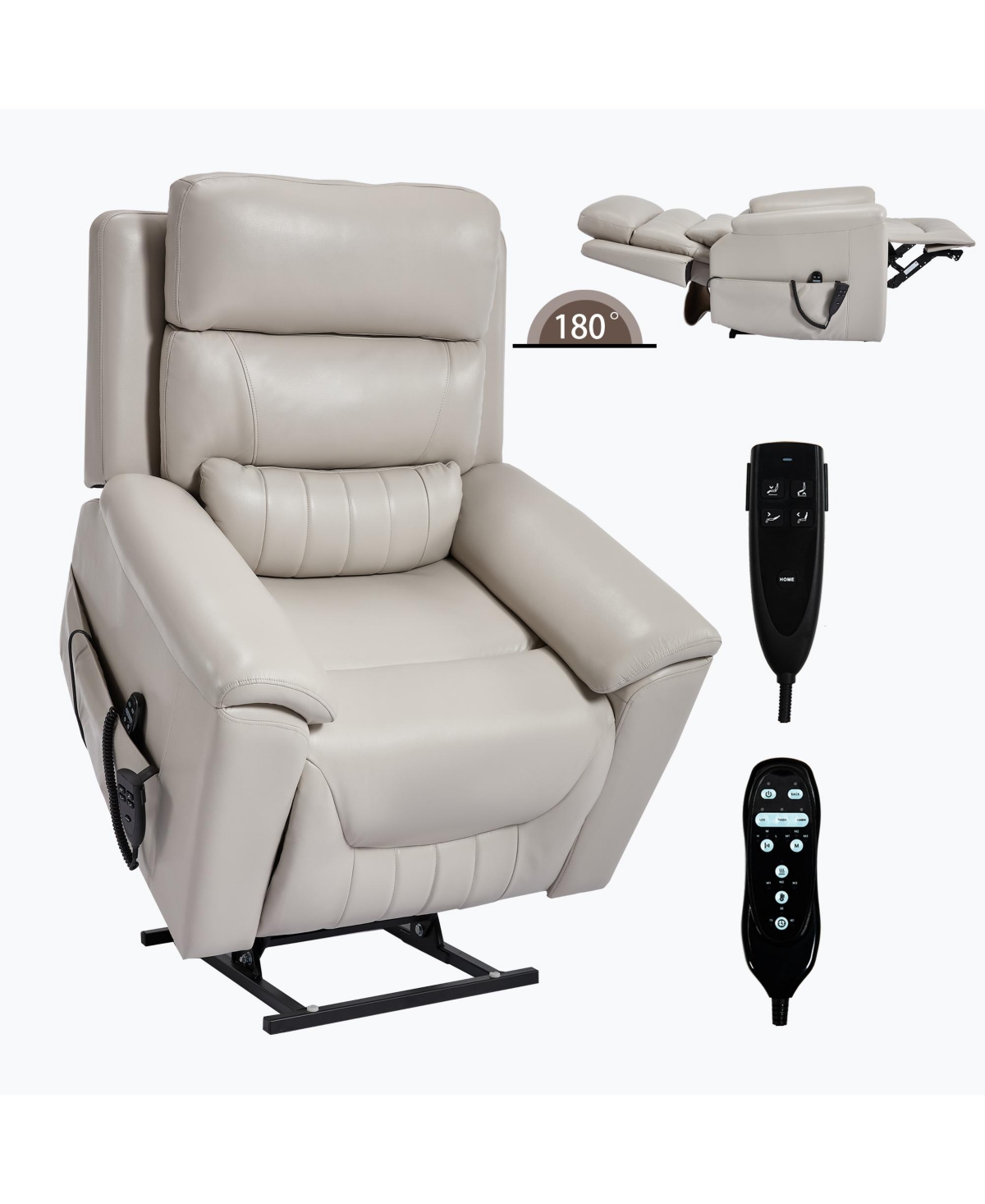 Click here for Boyel Living Faux Leather Dual Motor Infinite Posi... prices