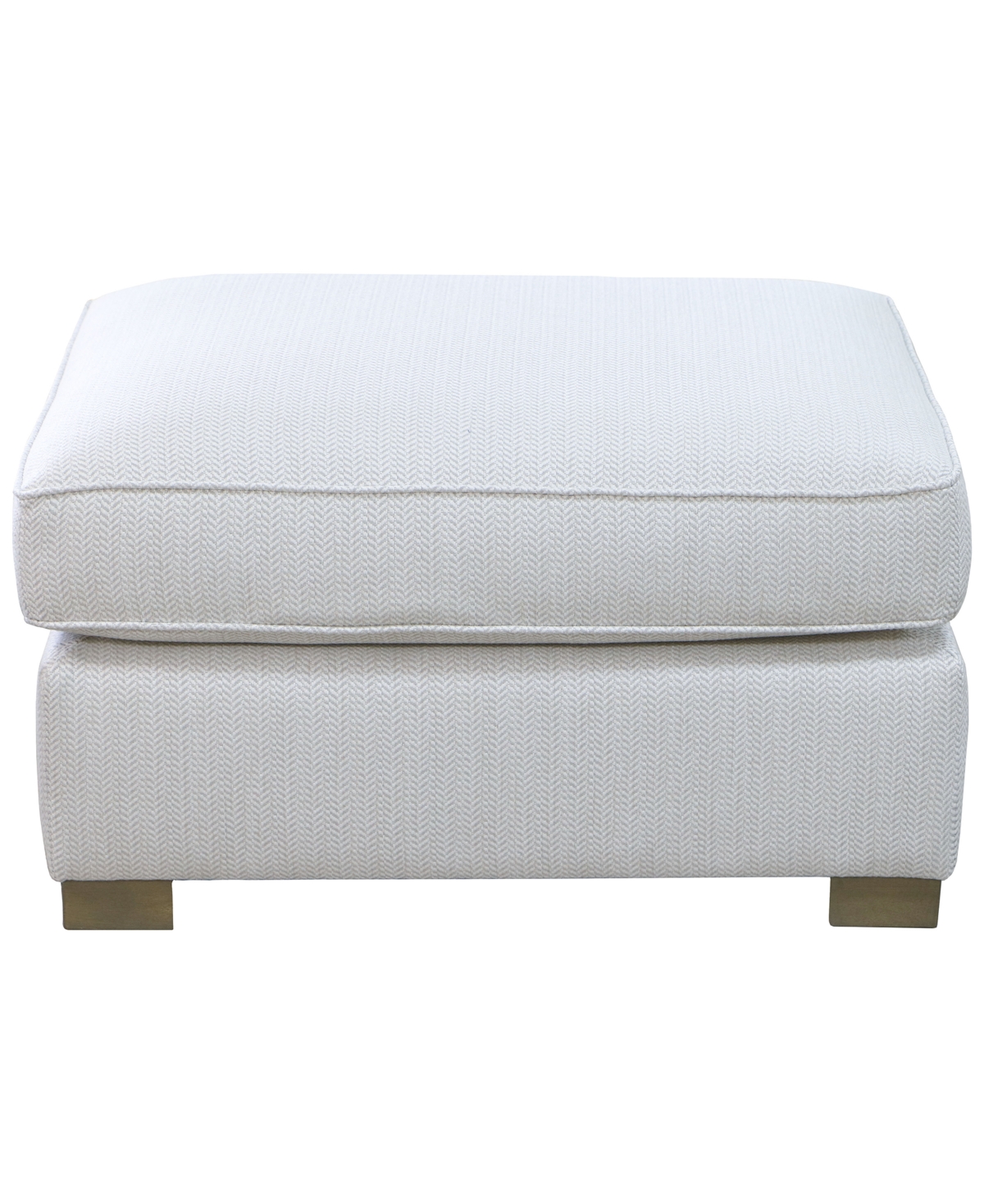 Click here for Stacia 33 Fabric Upholstered Bench Ottoman - Silve... prices