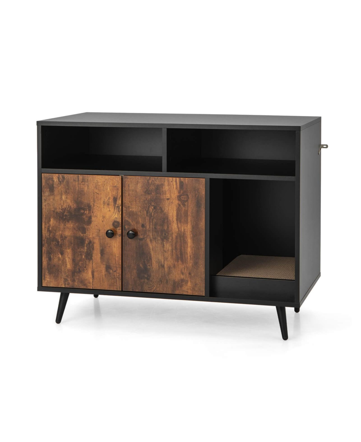 Click here for Sugift Cat Litter Box Enclosure with Storage Compa... prices