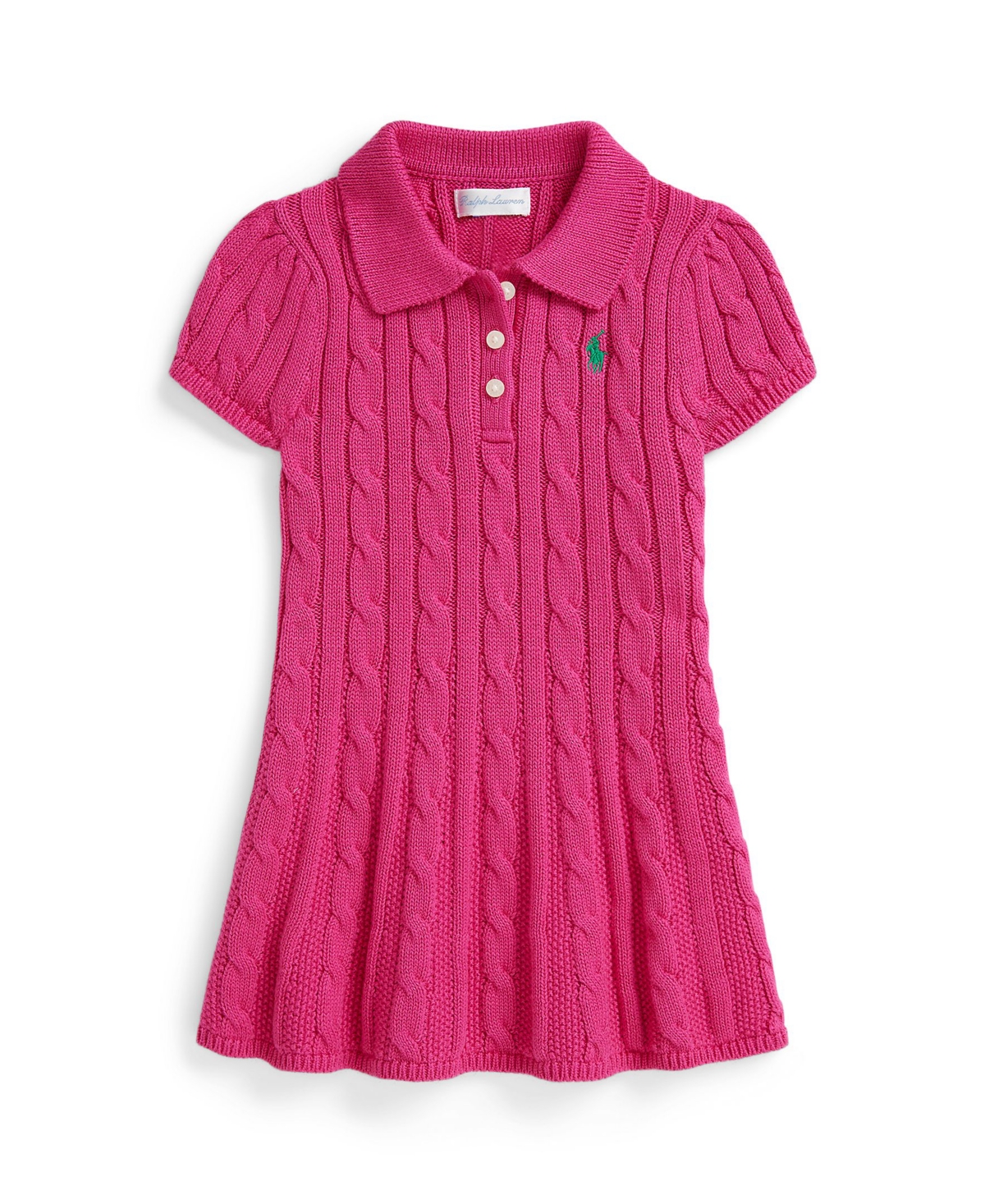 Click here for Polo Ralph Lauren Baby Girls Short-Sleeve Polo Swe... prices
