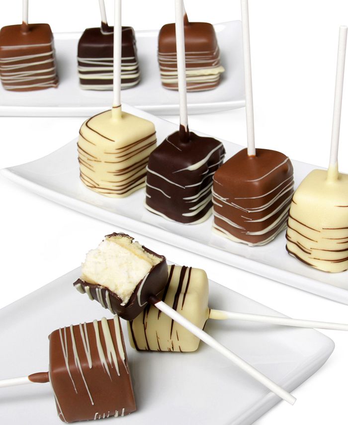 Chocolate Covered Company 10-pc. Chocolate Cheesecake Pops - Macy's