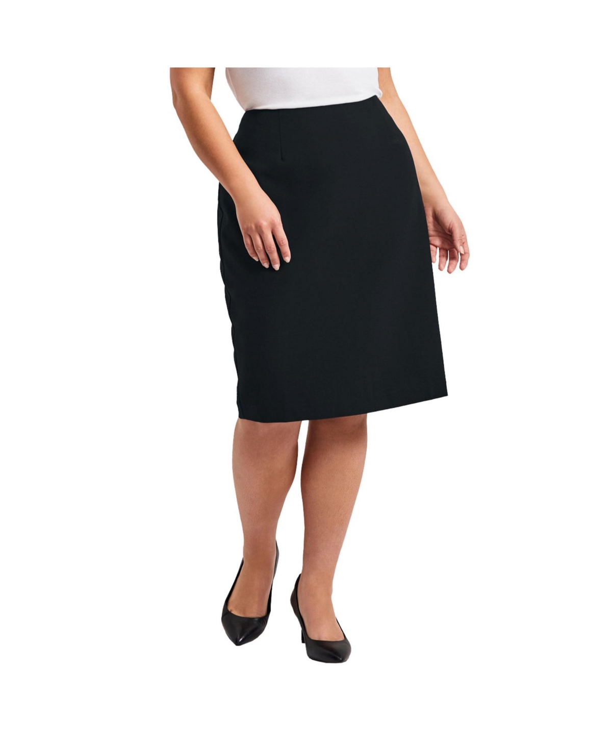 Click here for Avenue Womens Cool Hand Pencil Skirt - Black prices