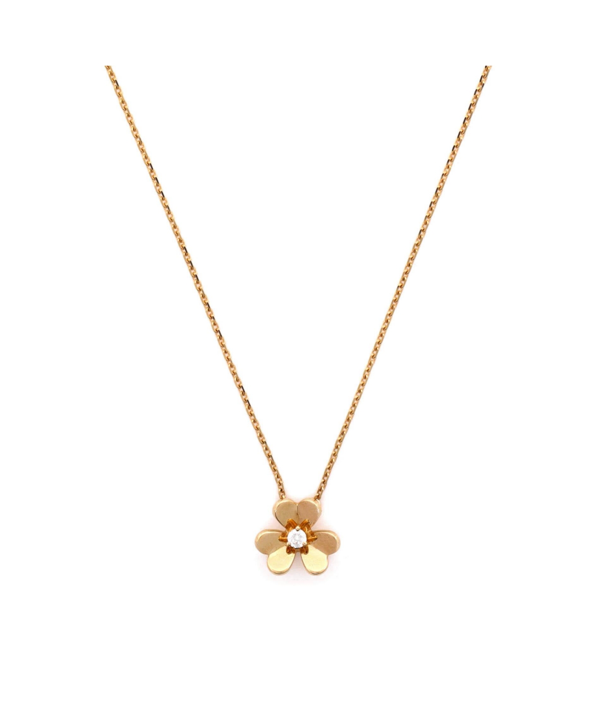 Click here for Pre-Owned Van Cleef & Arpels Frivole Pendant Neckl... prices