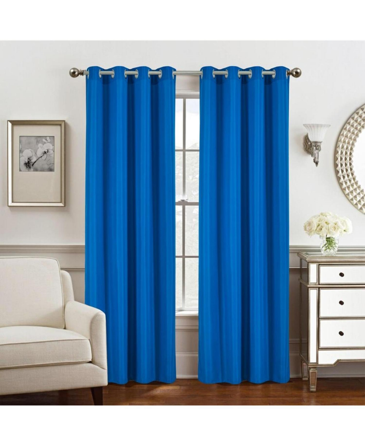 Click here for Olivia Gray Gilbert Solid Single Grommet Curtain P... prices