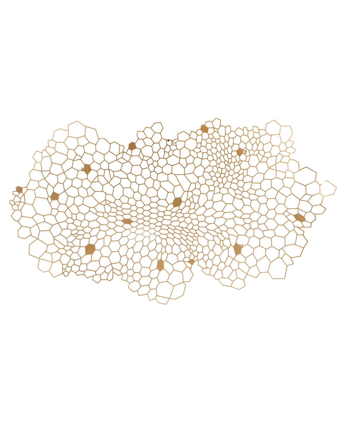 Click here for Phillips Collection Honeycomb Brass Large Metal Wa... prices