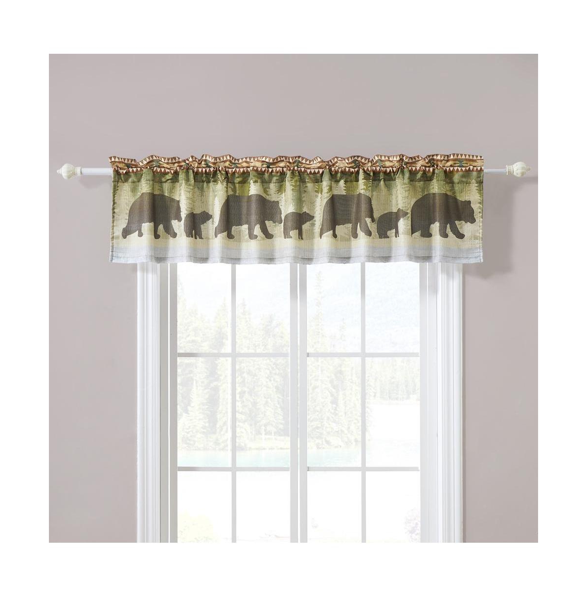 Click here for Greenland Home by The Lake Window Valance - 84x16+... prices