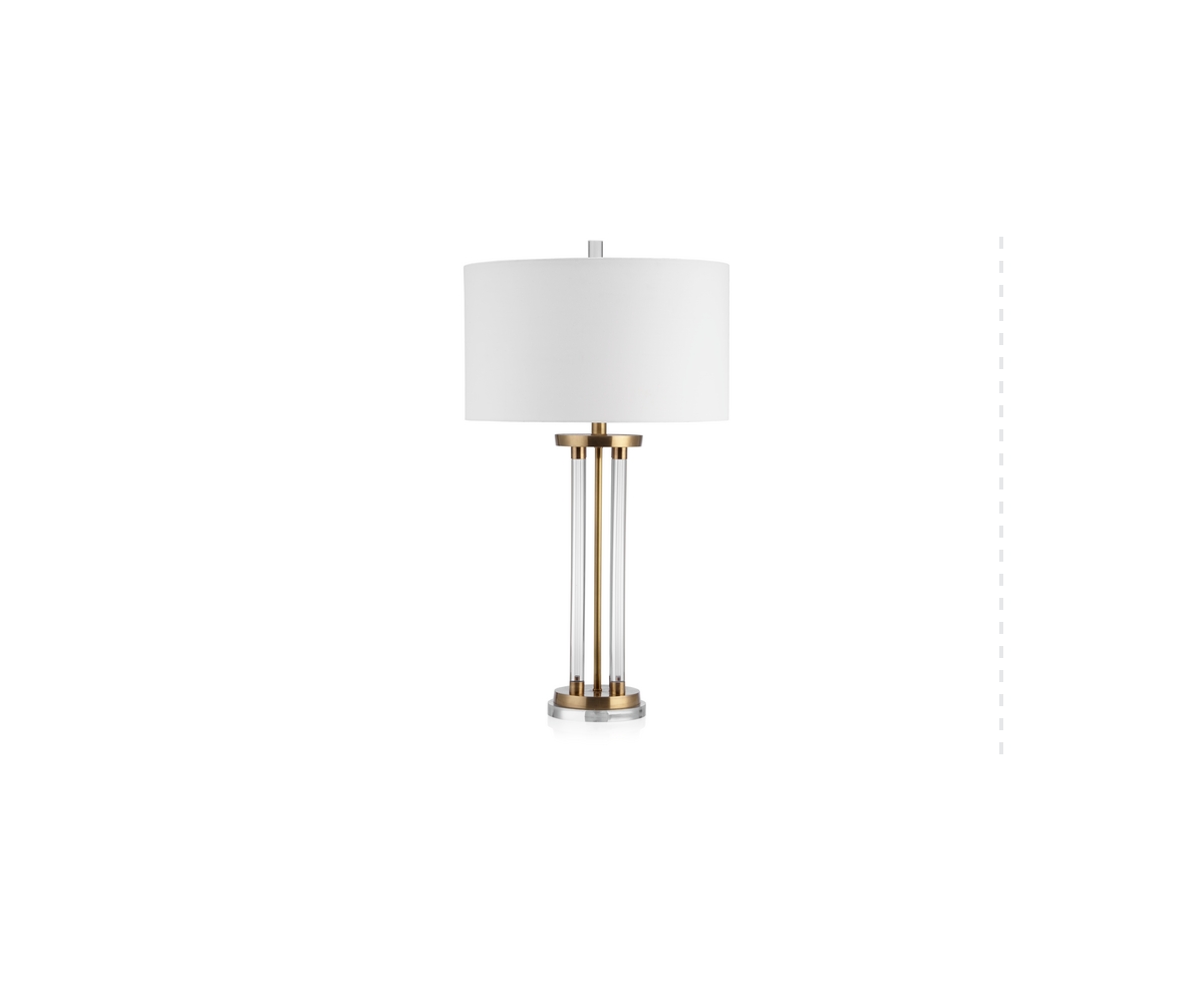 Click here for Z Gallerie Cyrus Table Lamp - White prices