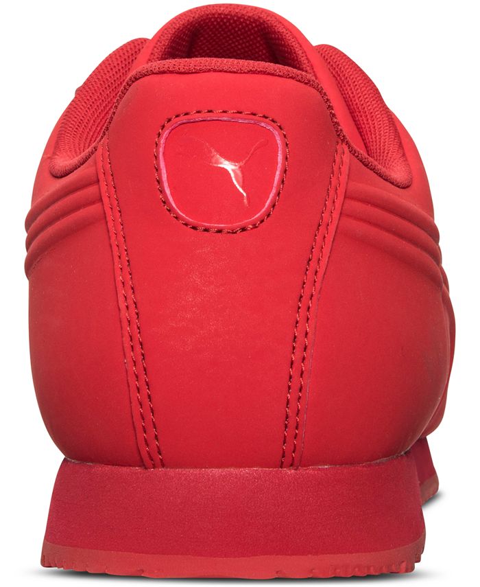 Puma Men's Roma Mono Emboss Casual Sneakers from Finish Line - Macy's