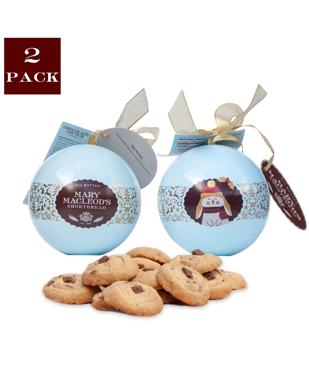 Click here for Mary Macleods Shortbread Holiday Ornament Tin Cook... prices