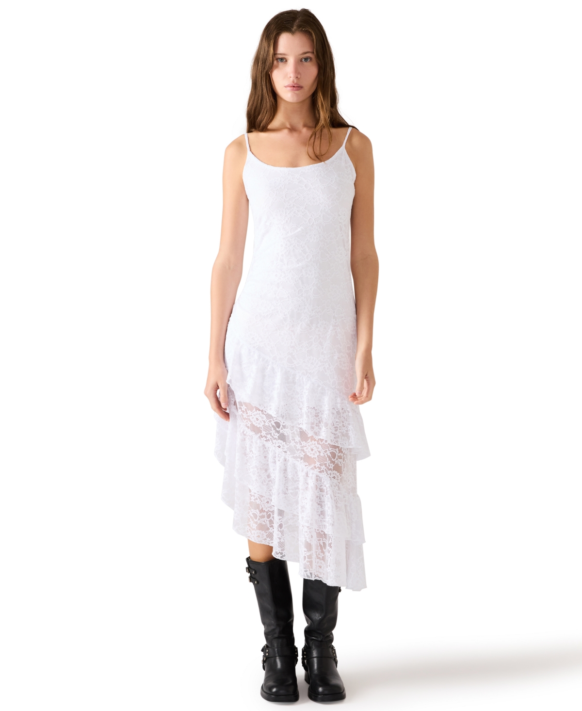 Click here for Steve Madden Womens Lorene Collarless Fit-and-Flar... prices