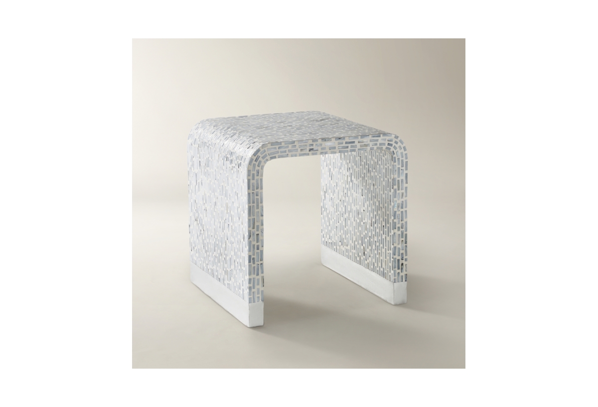 Click here for Z Gallerie Iridia End Table - Blue prices