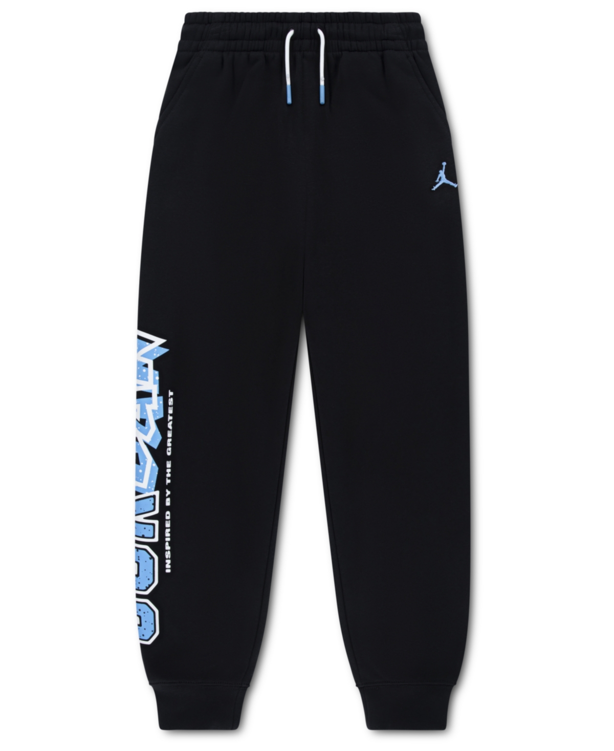 Click here for Jordan Boys 8-20 Wordmark Logo Graphic Print Pants... prices