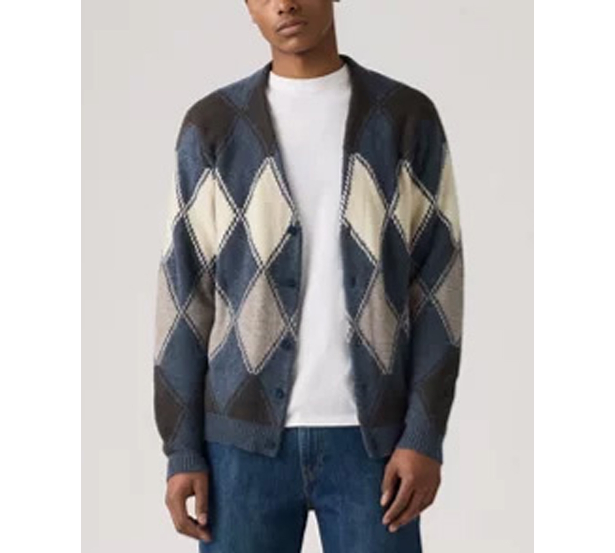 Click here for Levis Mens Relaxed-Fit Cardigan Sweater - Vintage... prices