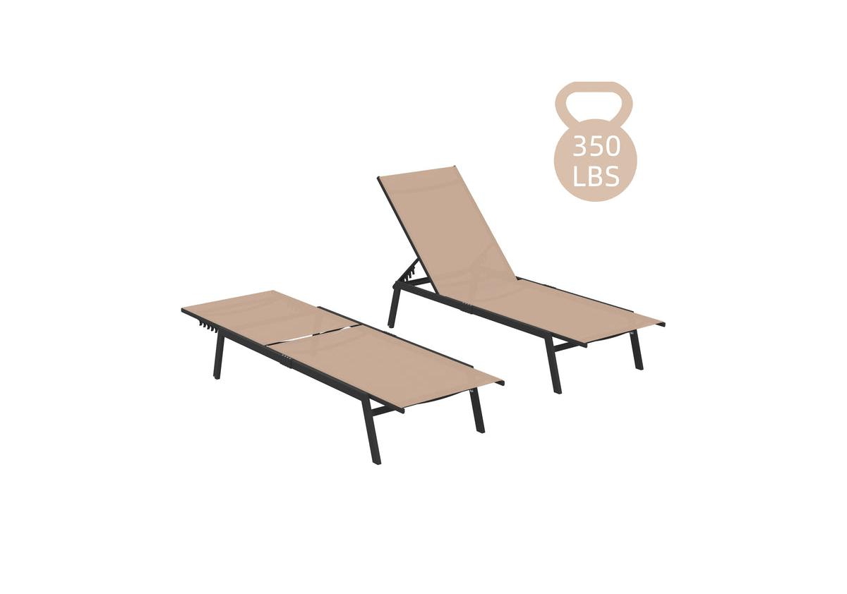 Click here for Aecojoy Patio Lounge Chairs  Outdoor Chaise Lounge... prices