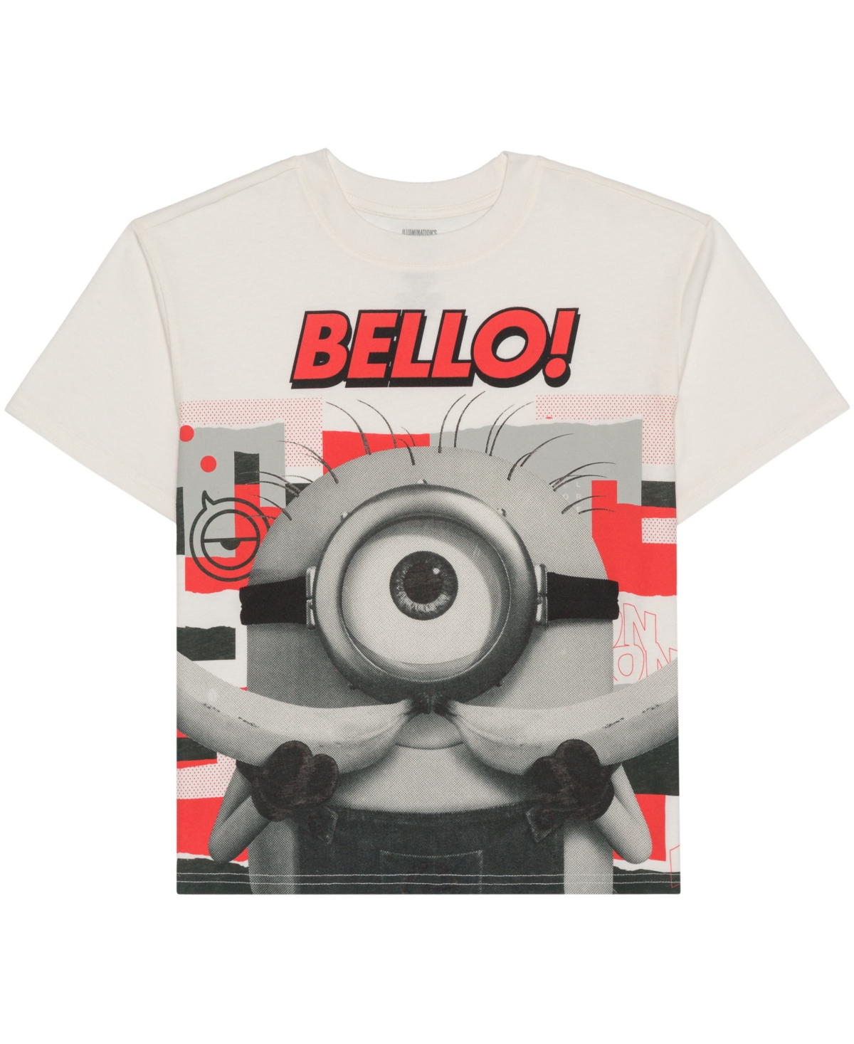 Click here for Despicable Me Boys 5-20 Banana Mustache Short-Slee... prices