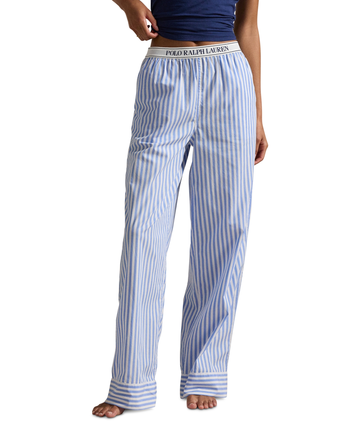 Click here for Polo Ralph Lauren Womens Logo Elastic Mid Rise Str... prices