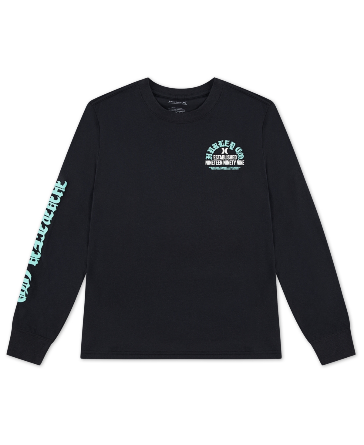 Click here for Hurley Boys 8-20 Gothic Paradise Long-Sleeve T-Shi... prices