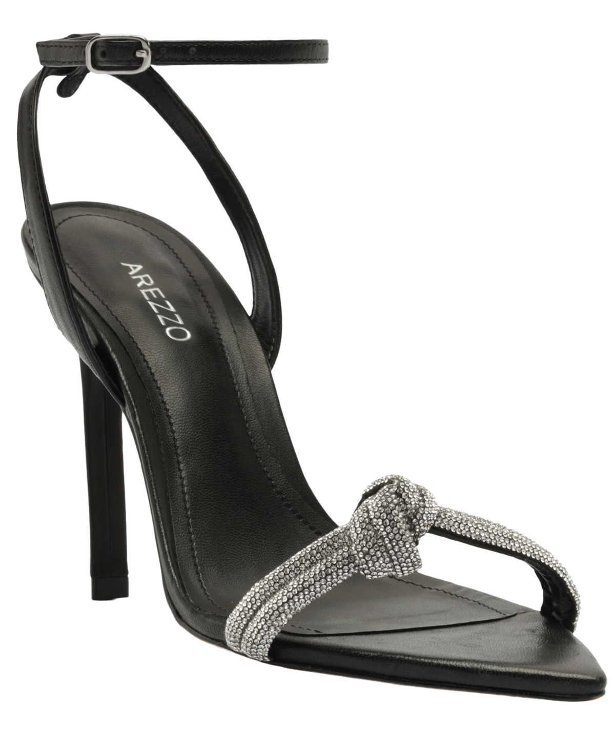 Arezzo Womens Stella High Stiletto Sandal - Black