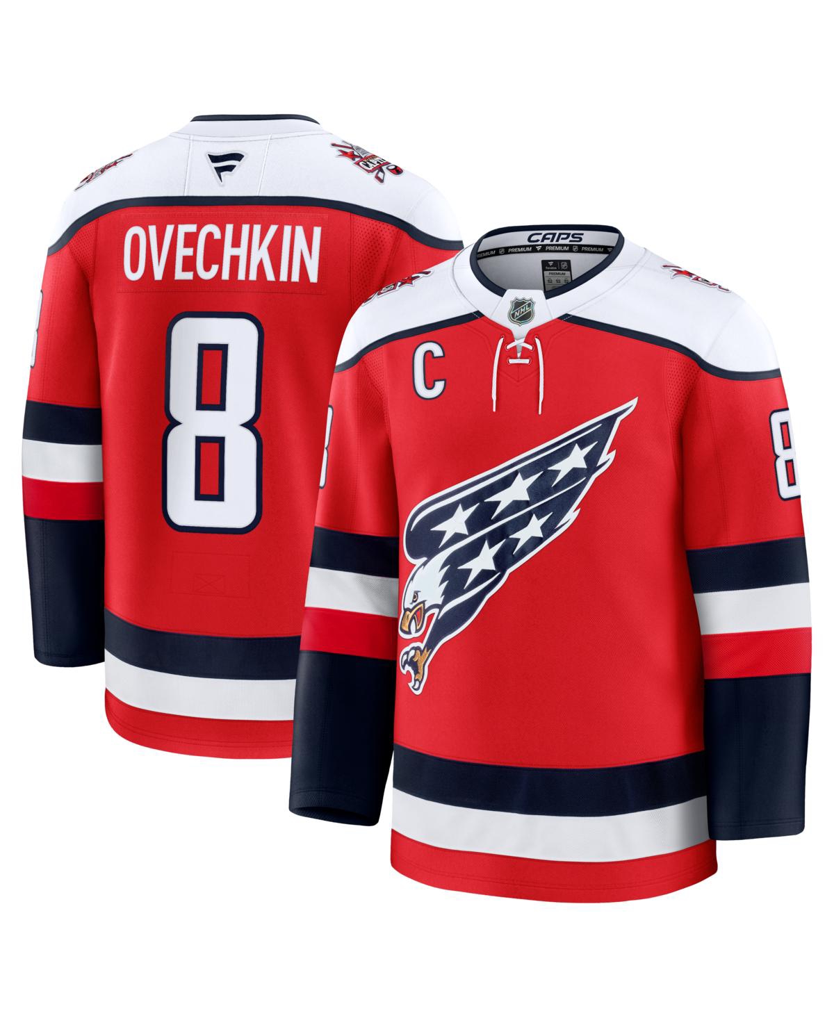 Click here for Fanatics Mens Alexander Ovechkin Red Washington Ca... prices