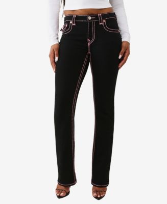 True Religion Plus Size Becca Mid Rise Bootcut Super T Flap Jeans - Macy's