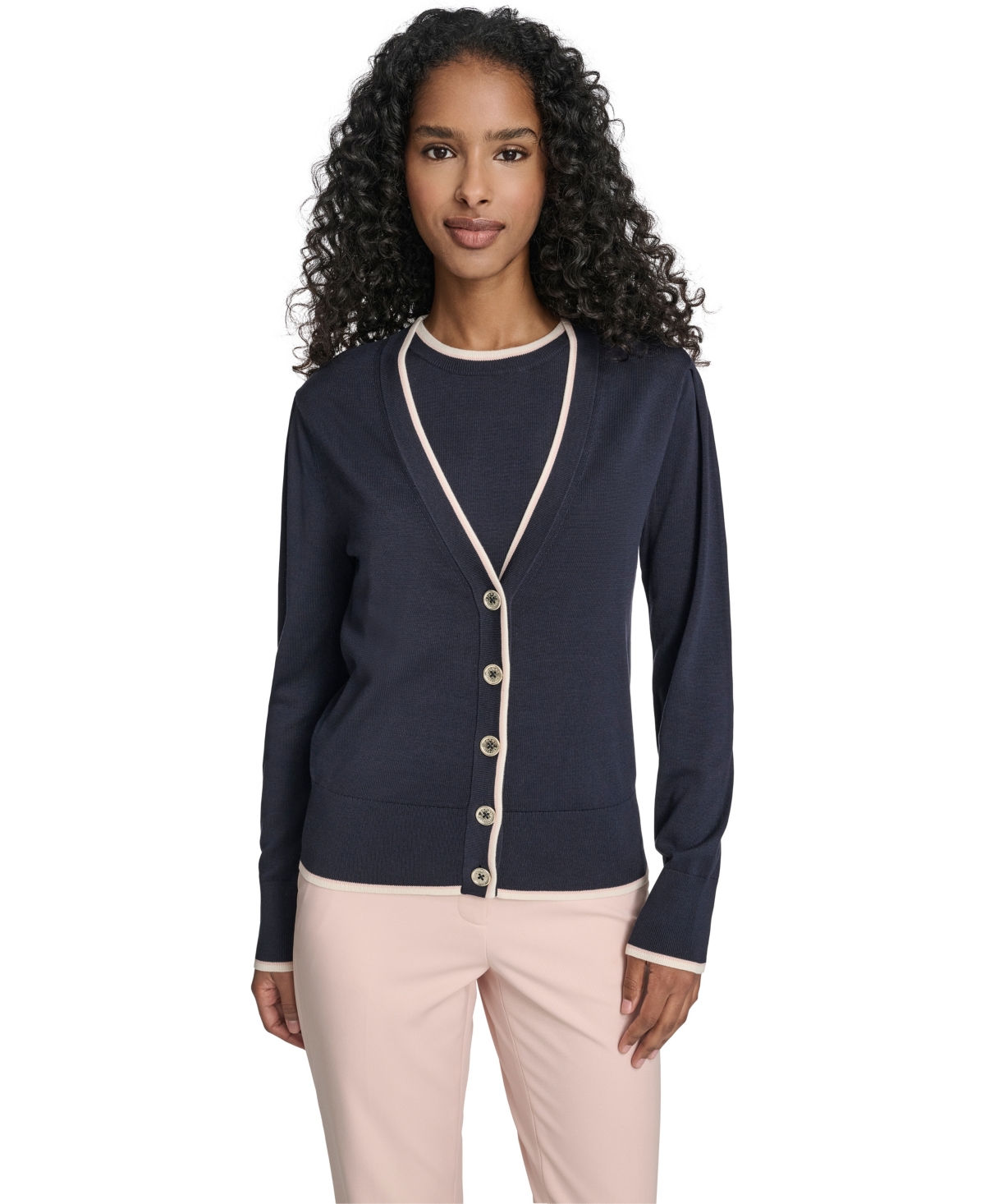 Click here for Tommy Hilfiger Womens V-Neck Long-Sleeve Cardigan... prices