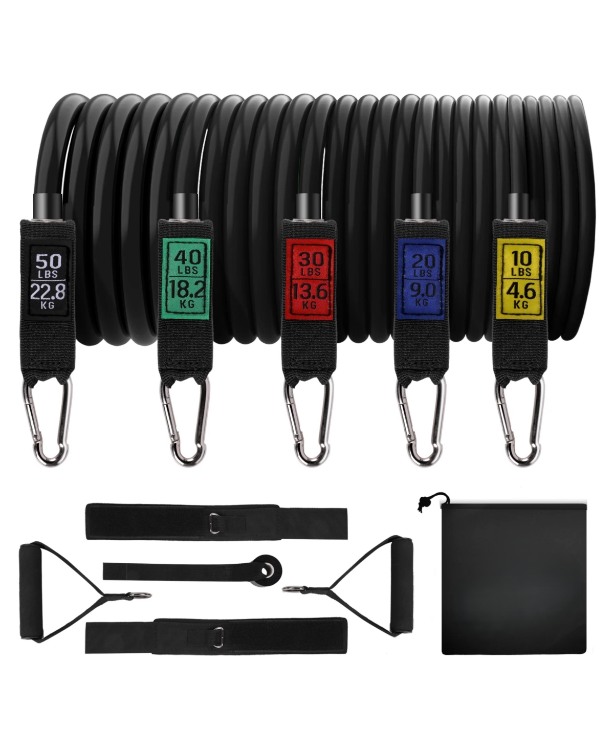 Click here for Cowin Resistance Exercise Bands Set Up to 150lb wi... prices