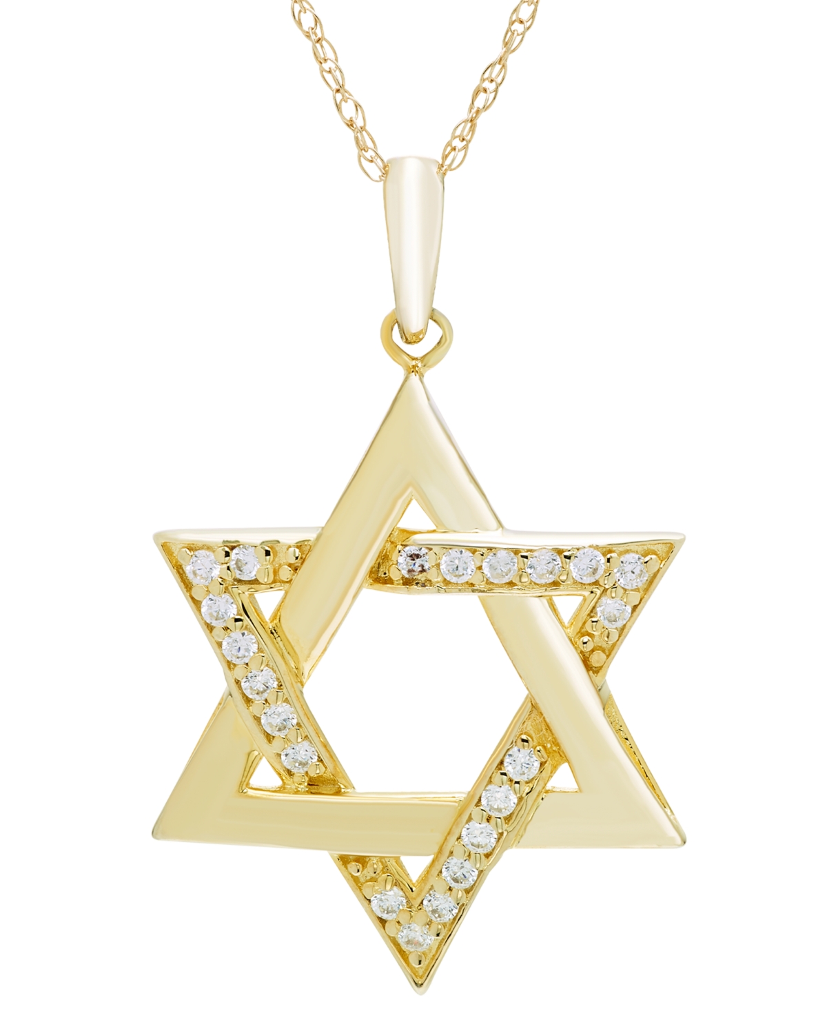 Click here for Macys Diamond Pendant Necklace (1/8 ct. t.w.) in 1... prices