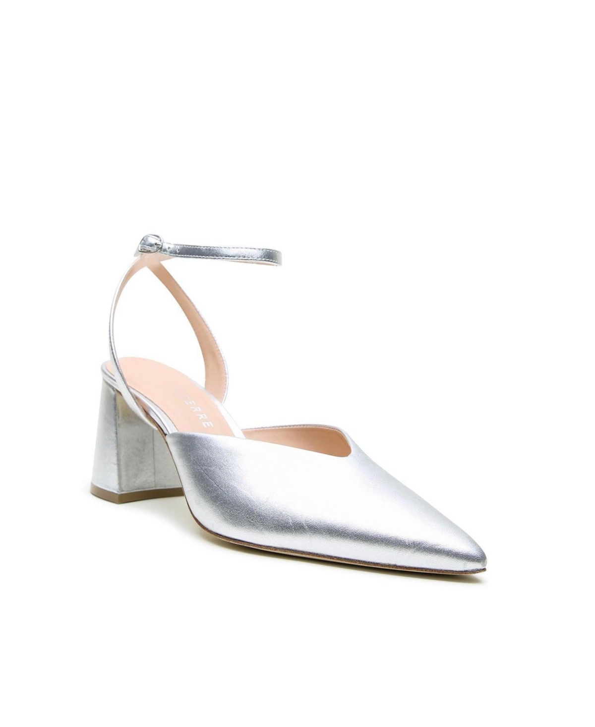 Click here for Alterre Womens Marilyn Silver Customizable V Mule... prices