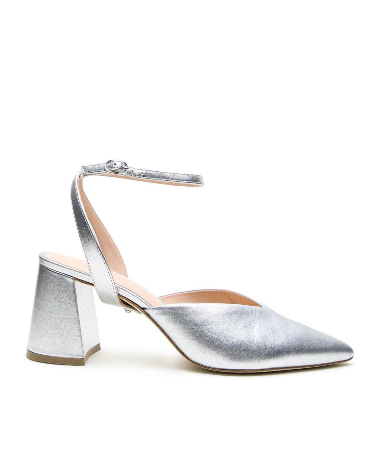 Click here for Alterre Womens Marilyn Silver Customizable V Mule... prices