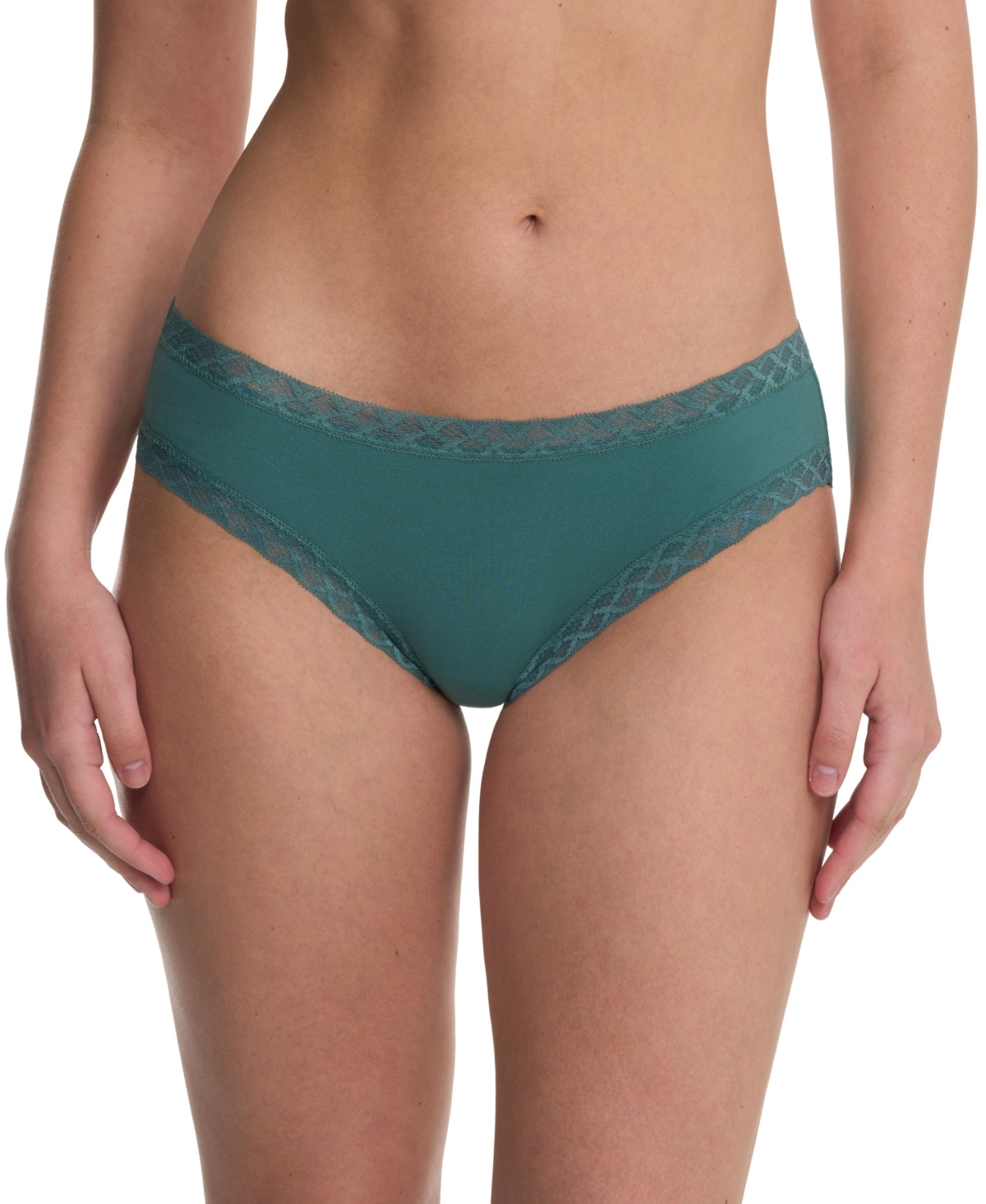 Click here for Natori Bliss Supima Cotton Girl Brief - Aspen gree... prices