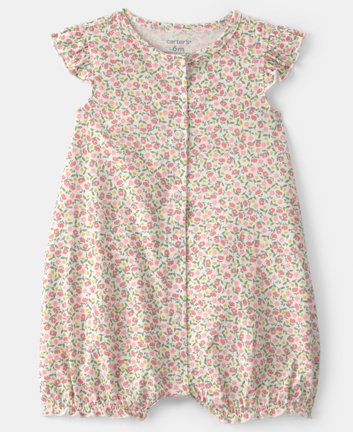 Click here for Carters Baby Girls Floral Printed and Ruffle Detai... prices