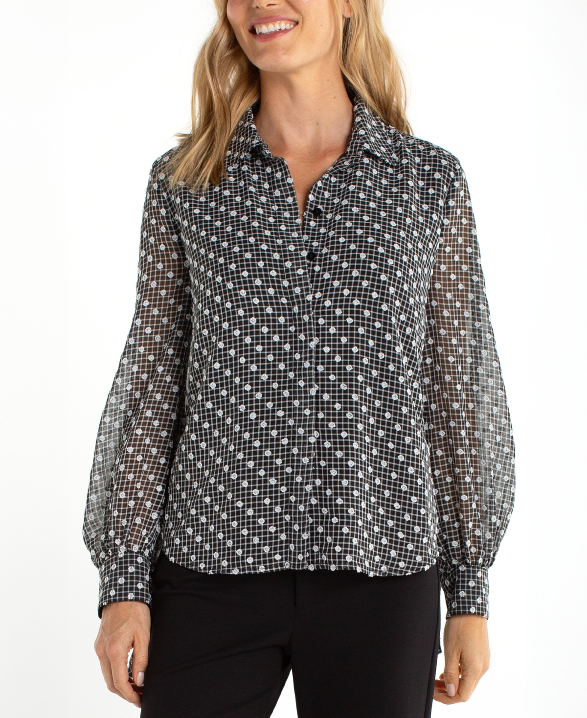 Click here for Liverpool Los Angeles Womens Long-Sleeve Collared... prices