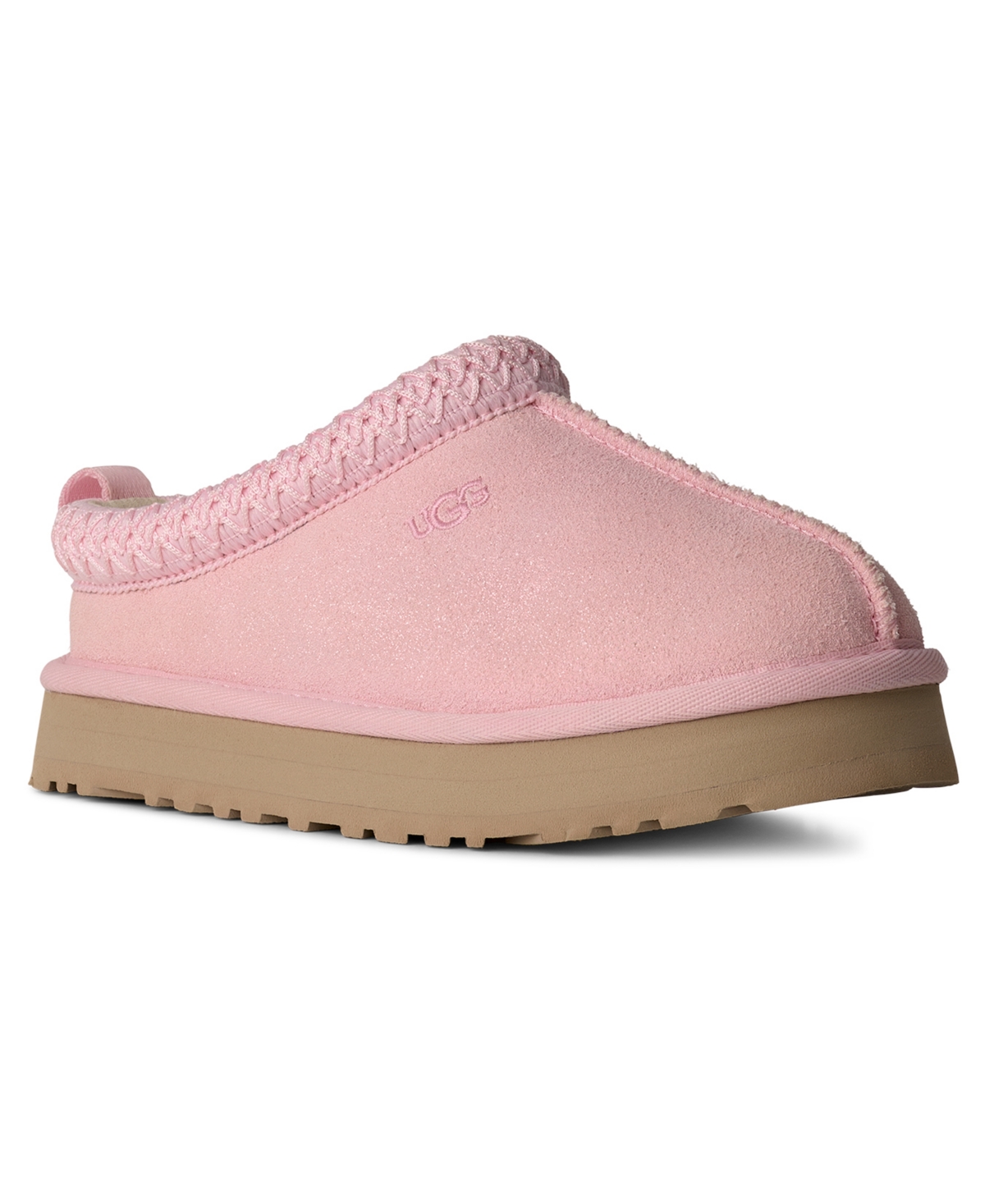 Click here for Ugg Kids Tazz Dazzle Platform Slippers - Ribbon Ca... prices