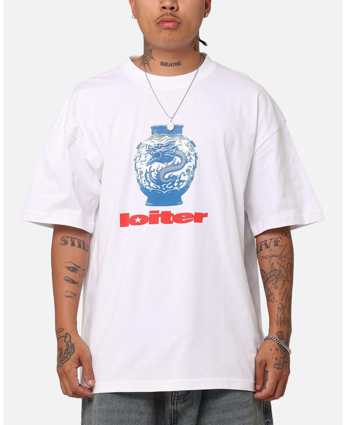 Click here for Loiter Mens Fine China Graphic Tee prices