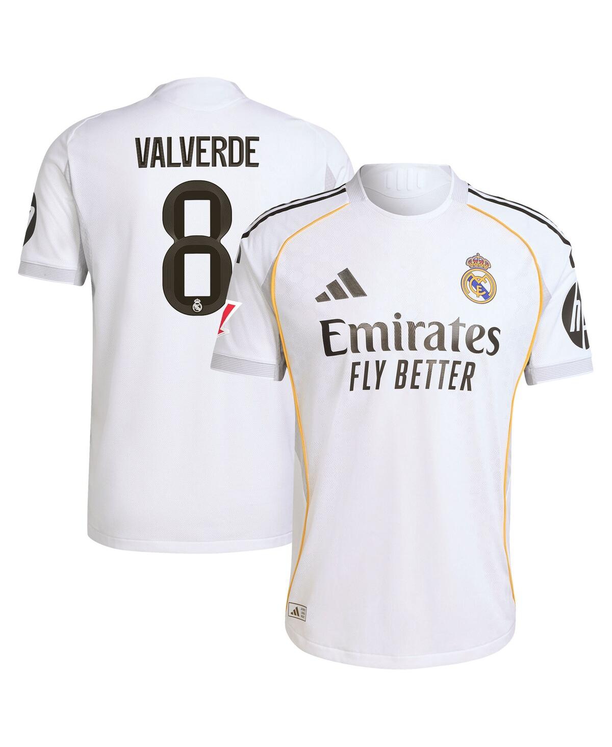 Click here for Adidas Mens Federico Valverde White Real Madrid 20... prices