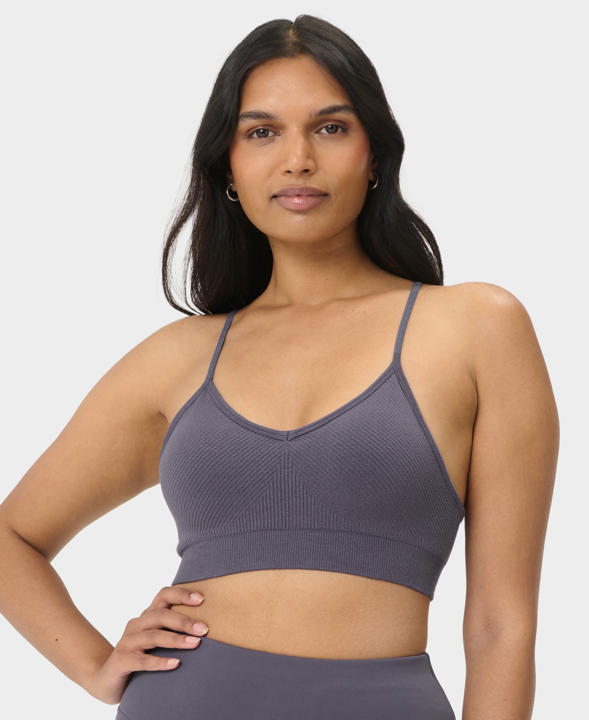 Click here for Sweaty Betty Womens Soft Ribbed Pull-On Bra - Nebu... prices