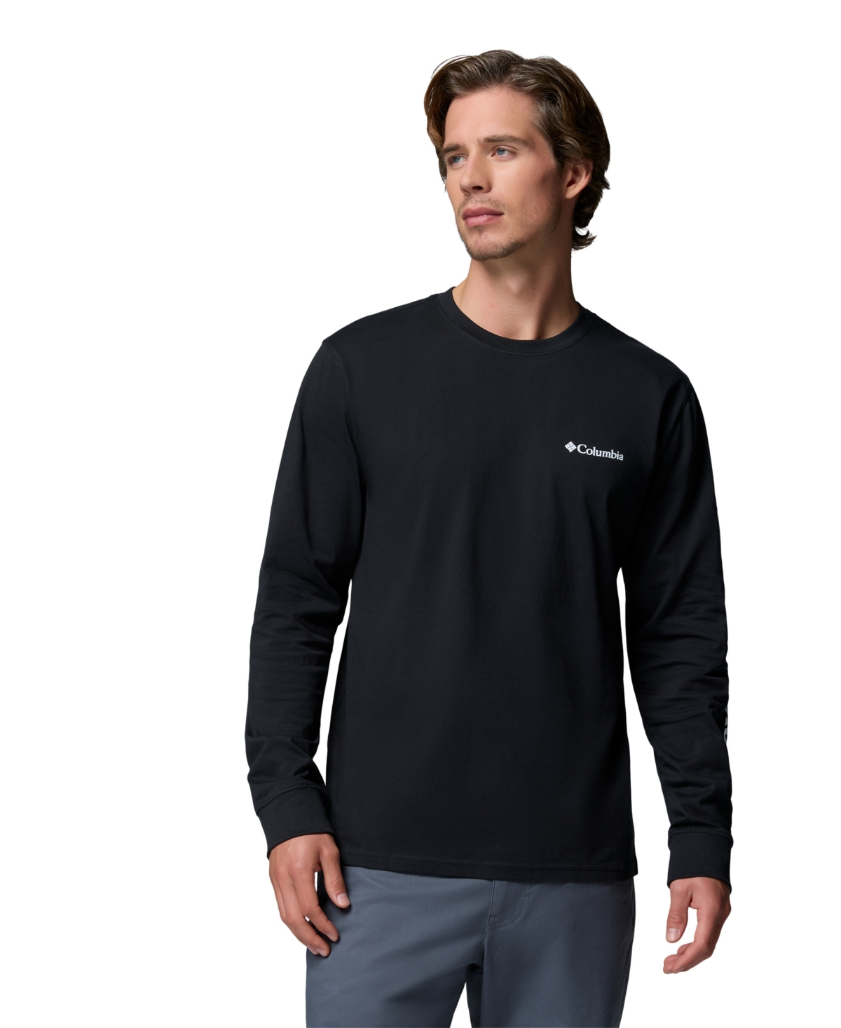 Click here for Columbia Mens Fundamental Graphic Long-Sleeve T-Sh... prices