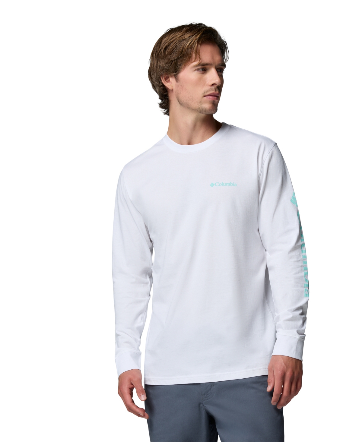 Click here for Columbia Mens Fundamental Graphic Long-Sleeve T-Sh... prices