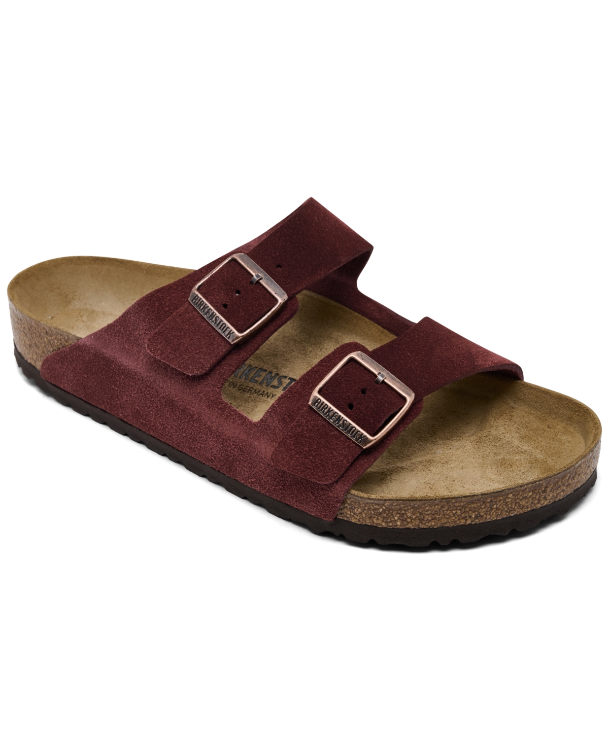 Click here for Birkenstock Mens Arizona Suede Leather Soft Footbe... prices