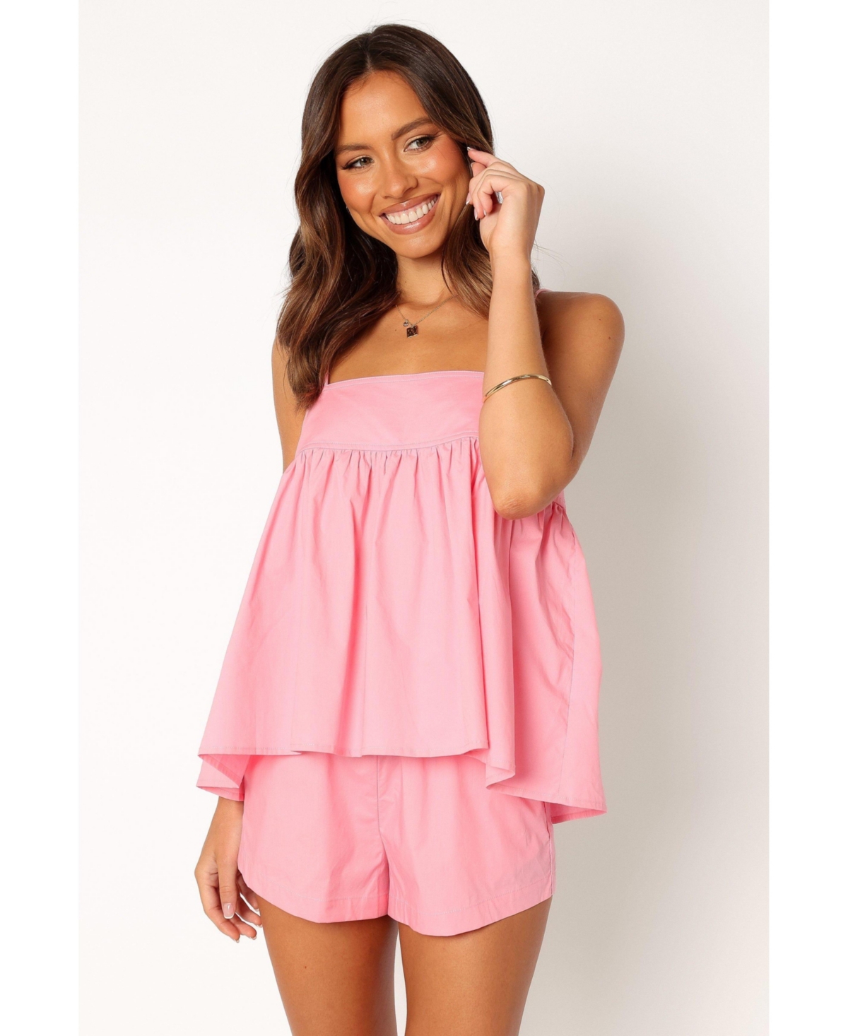 Click here for Petal and Pup Womens Serina Short Set - Pink prices