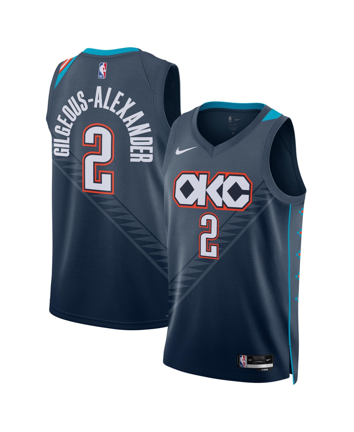 Click here for Nike Mens and Womens Shai Gilgeous-Alexander Blue... prices