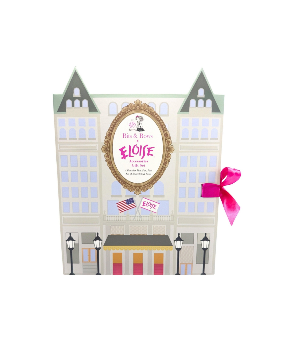 Click here for Bits & Bows Girls Eloise Gift Set - Pink  grey prices